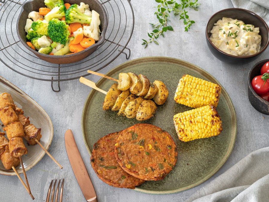 Vegetarisch barbecue pakket » De Barbecue Boer